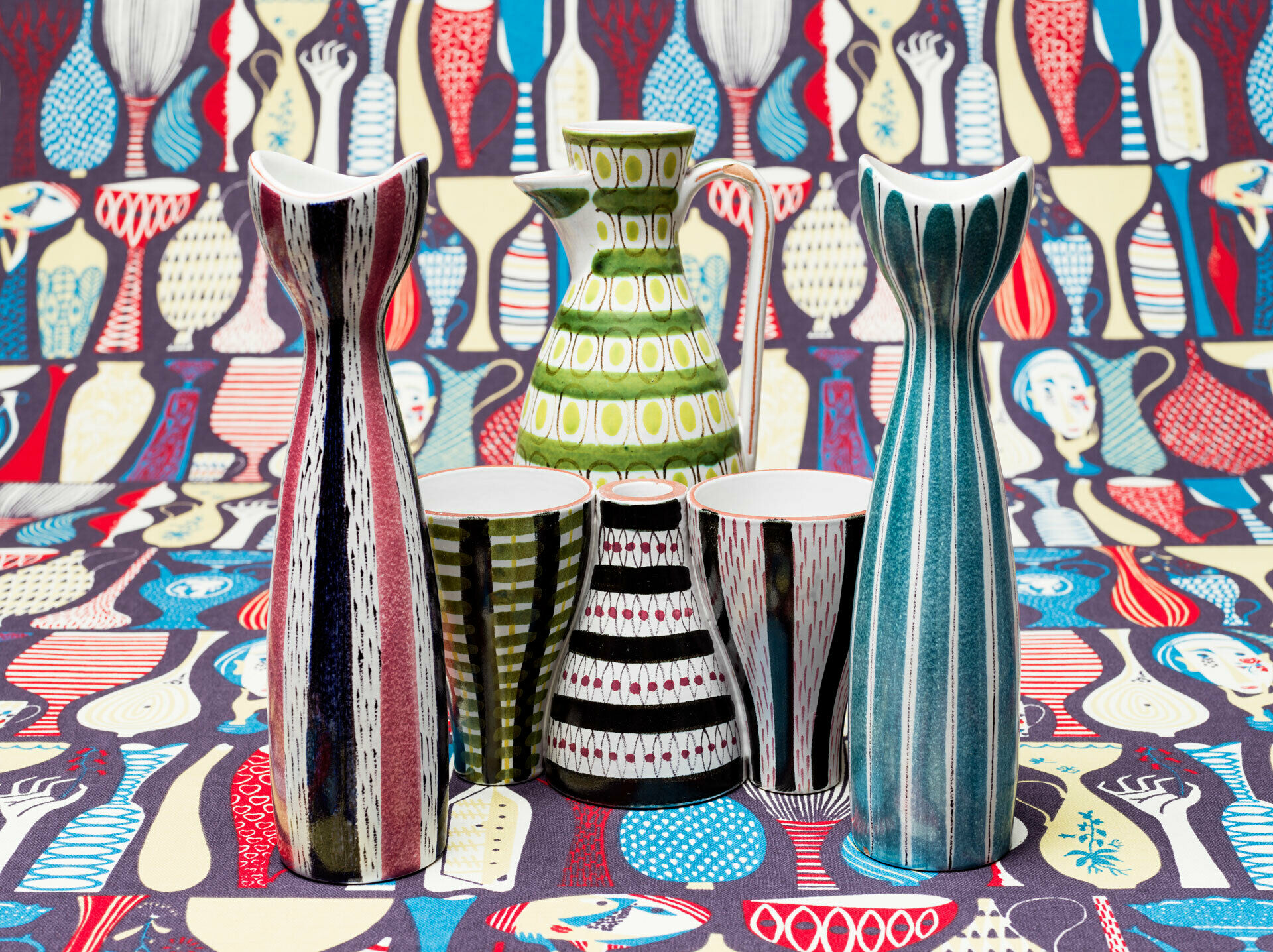 Nationalmuseum | Stig Lindberg – Designer with a Dazzling Desire to…