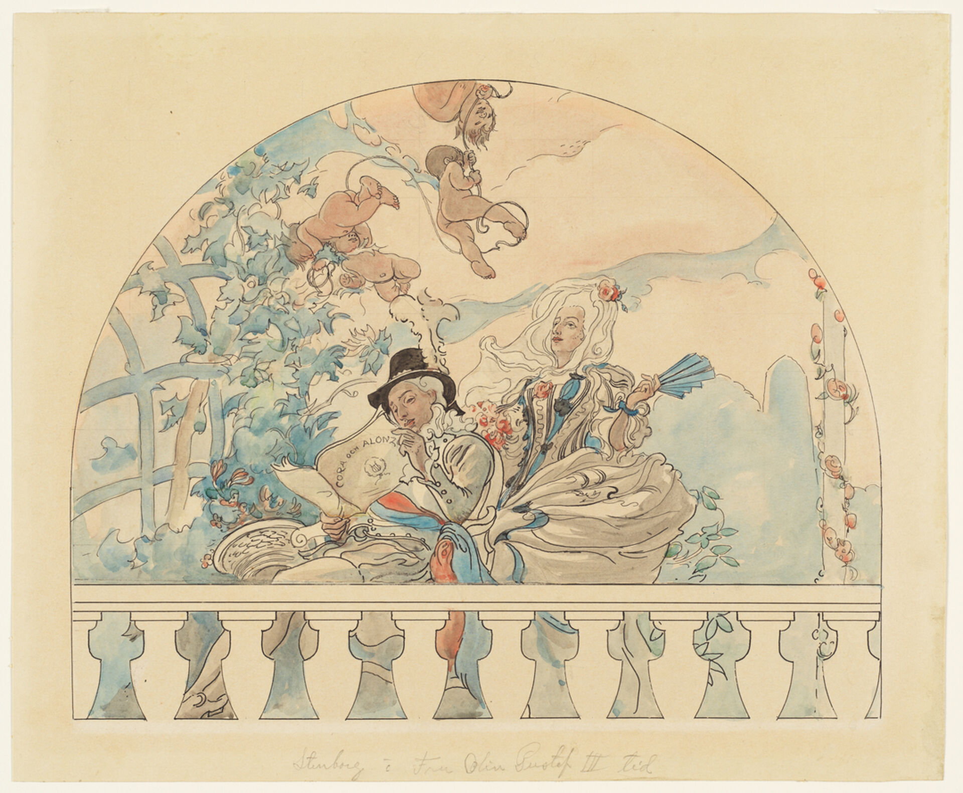 Skisser av Carl Larsson | Nationalmuseum