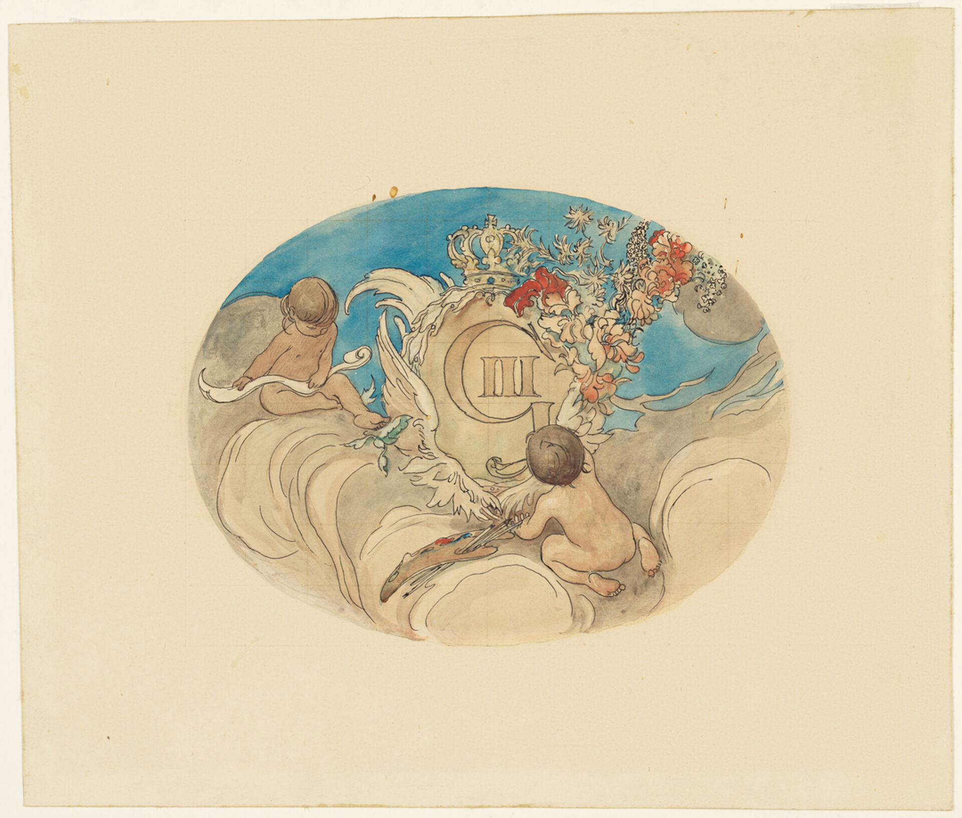 Skisser av Carl Larsson | Nationalmuseum