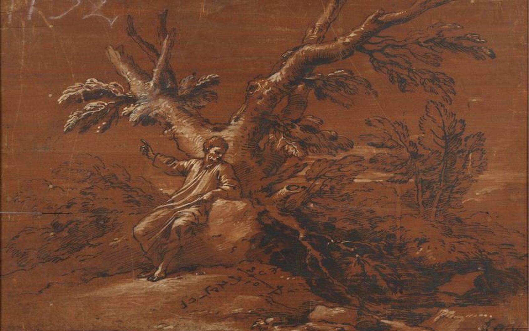 An Unpublished Drawing by Salvator Rosa | Nationalmuseum